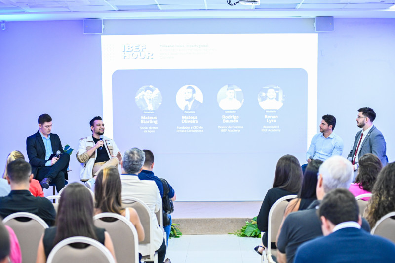 Primeira edição do IBEF Hour de 2025 reúne feras da área econômica ...